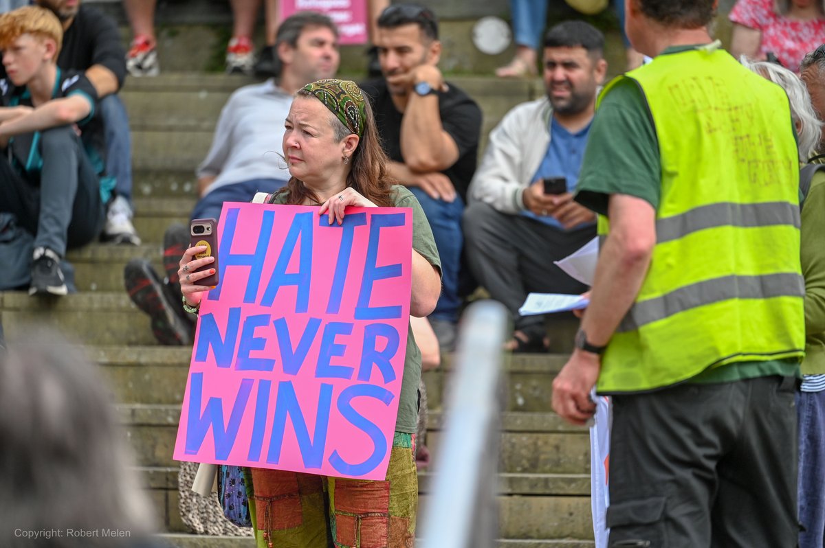 The Stop the Far Right Unity Protest in Swansea - Robs Blog