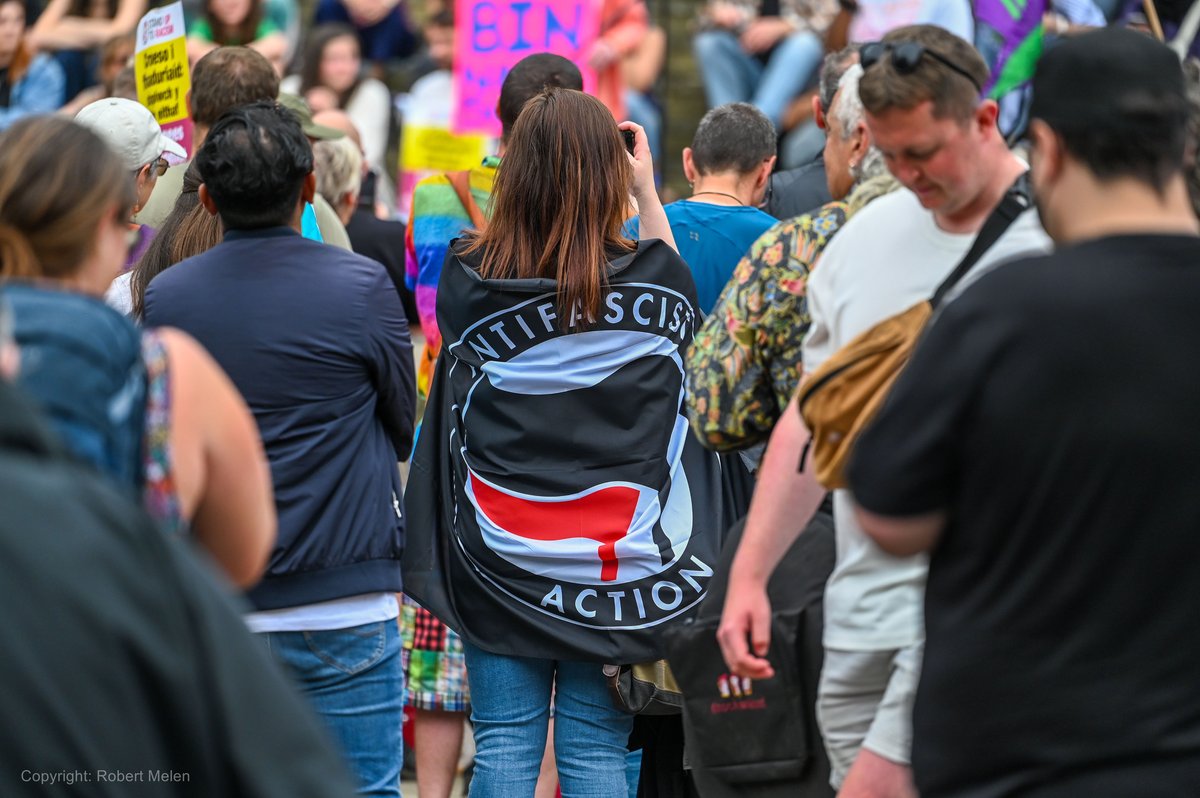 The Stop the Far Right Unity Protest in Swansea - Robs Blog