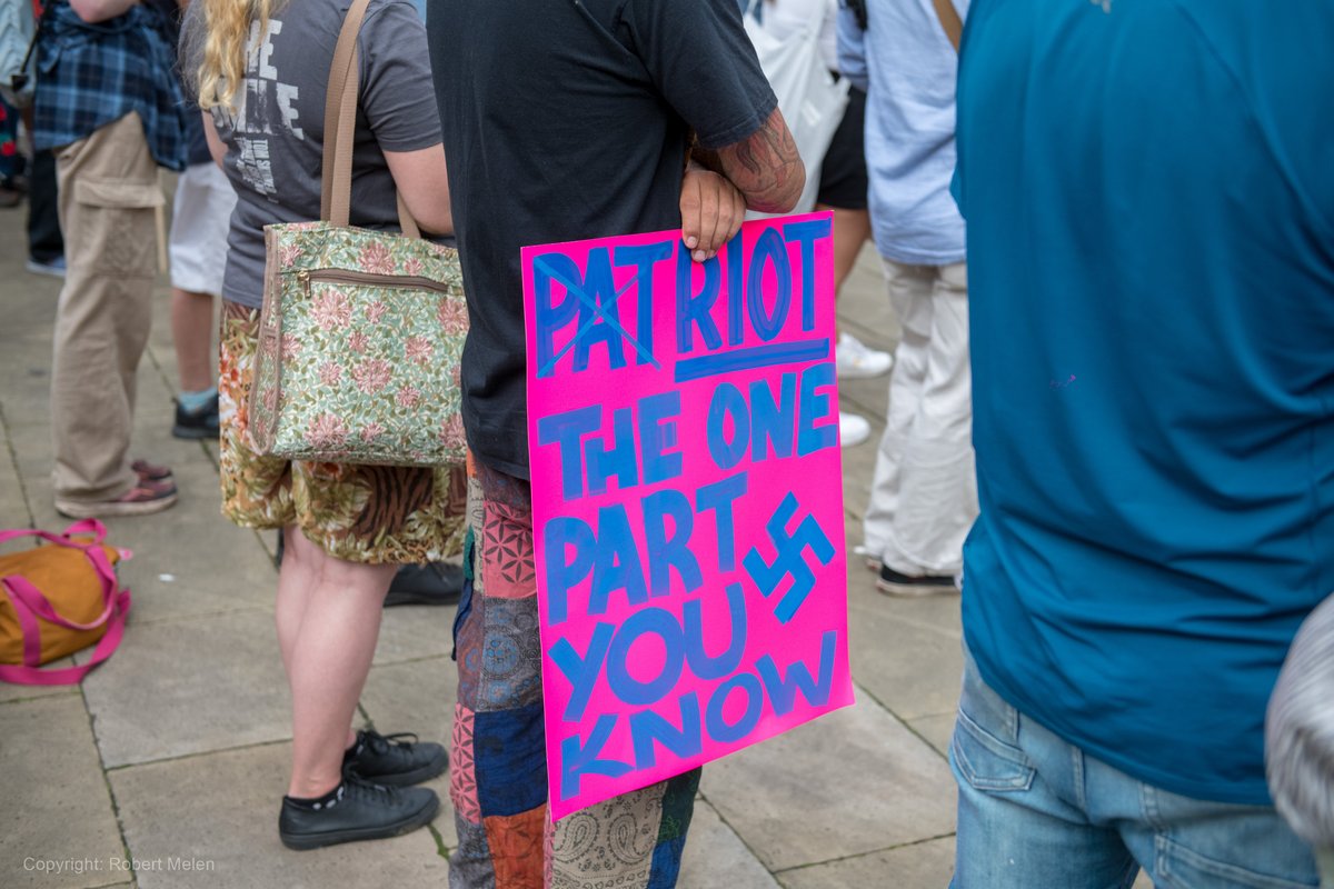 The Stop the Far Right Unity Protest in Swansea - Robs Blog