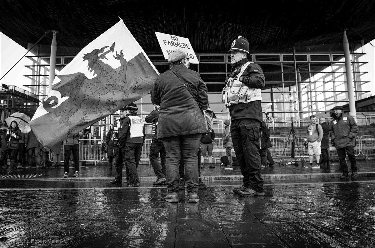 Welsh Farmers protest in Cardiff - Robs Blog